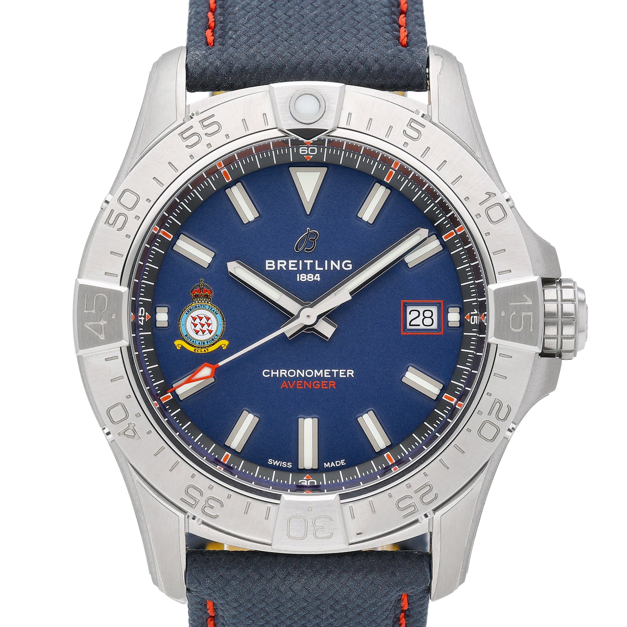 BREITLING AVENGER 42 RED ARROWS A173281A1C1X1 - SKU: 50863 - BQ Watches