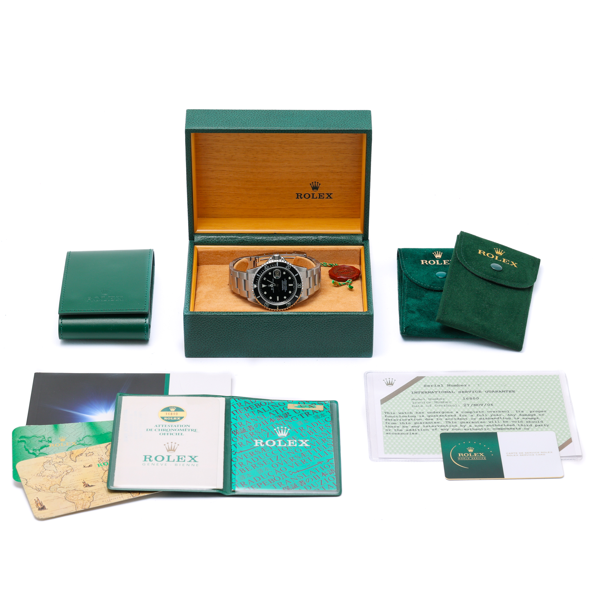 ROLEX SUBMARINER 16800 - SKU: 50549 - BQ Watches