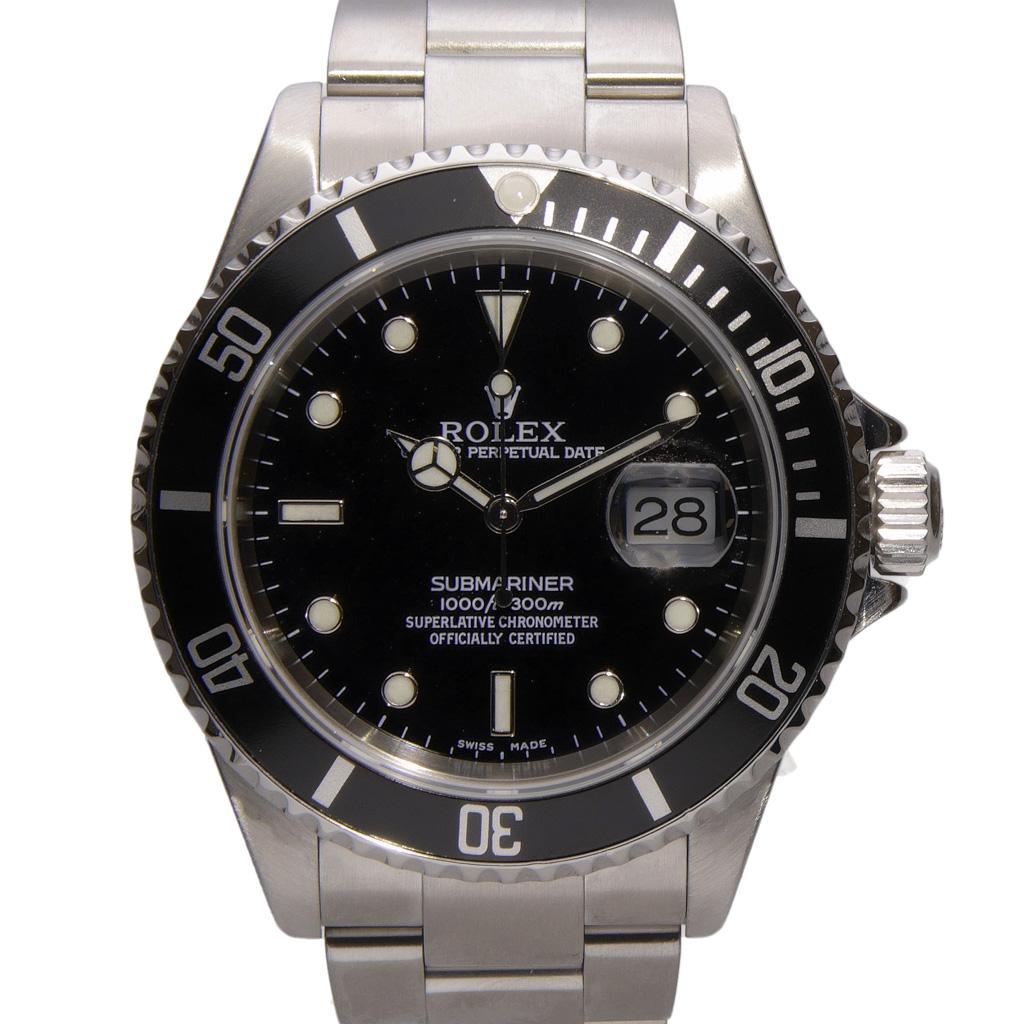 ROLEX SUBMARINER 16610LN - SKU: 40406 - BQ Watches