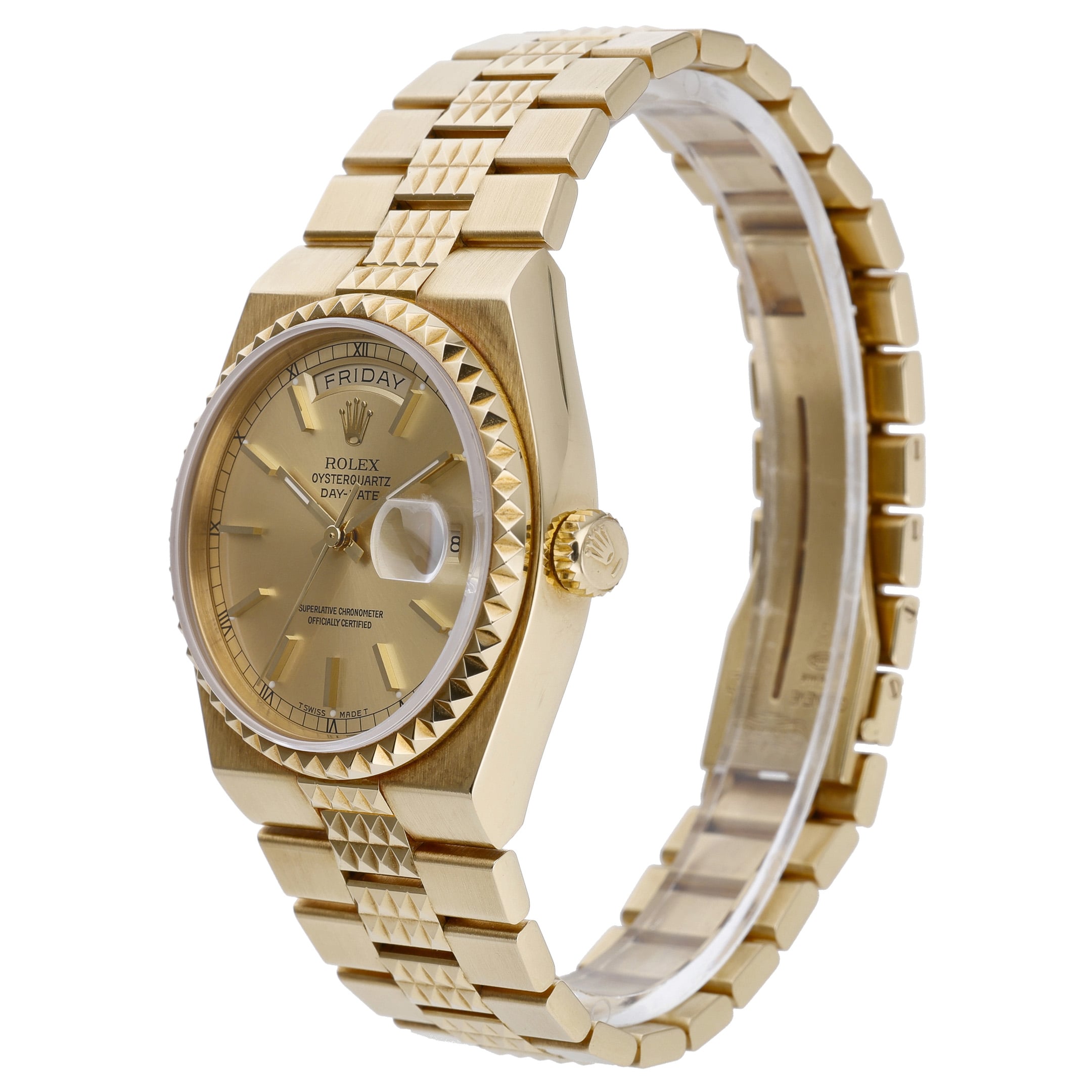 ROLEX DAY-DATE OYSTERQUARTZ 19028 - SKU: 52351 - BQ Watches