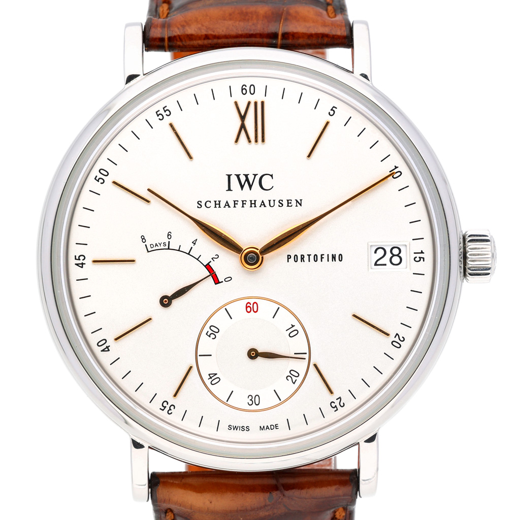 IWC PORTOFINO HAND-WOUND IW510103 - SKU: 46106 - BQ Watches