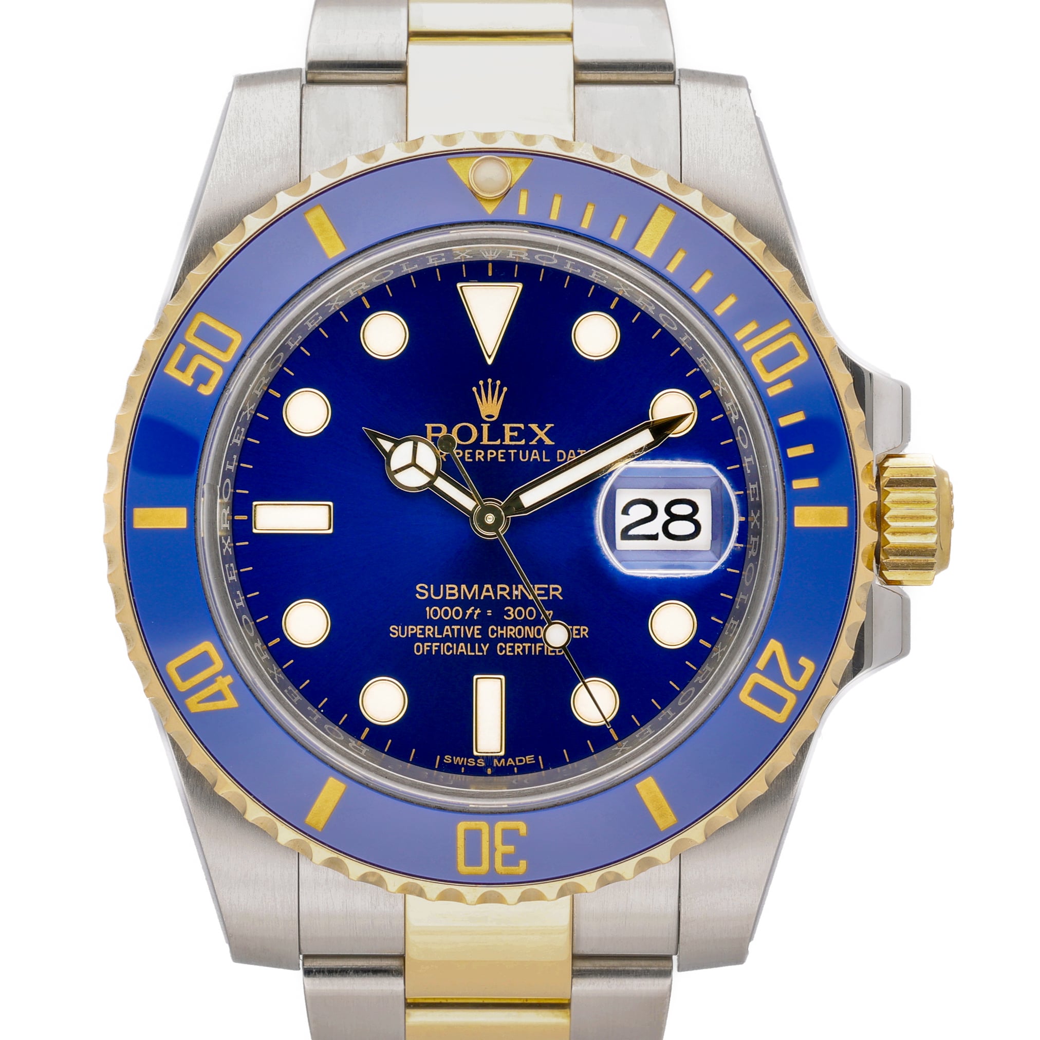 ROLEX SUBMARINER 116613LB - SKU: 50569 - BQ Watches