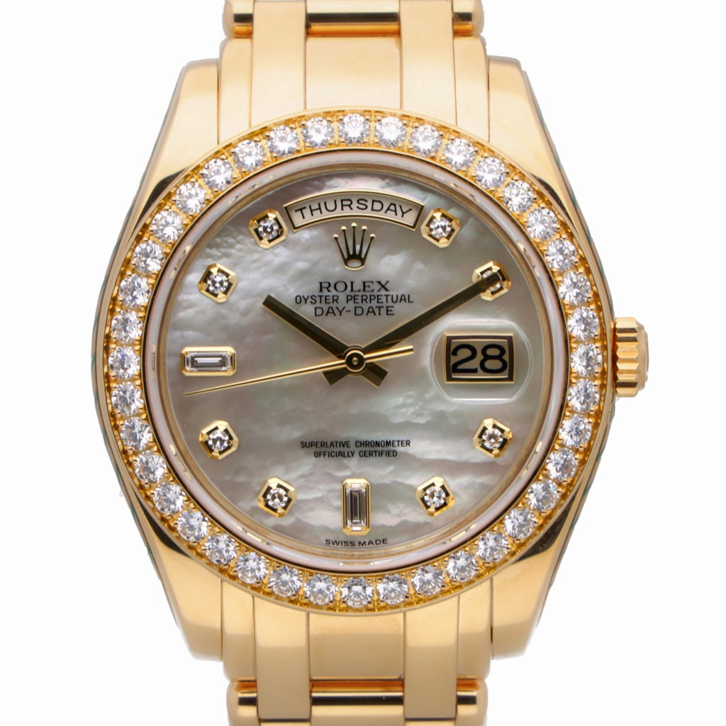 ROLEX DAY-DATE MASTERPIECE 18948 - SKU: 45204 - BQ Watches