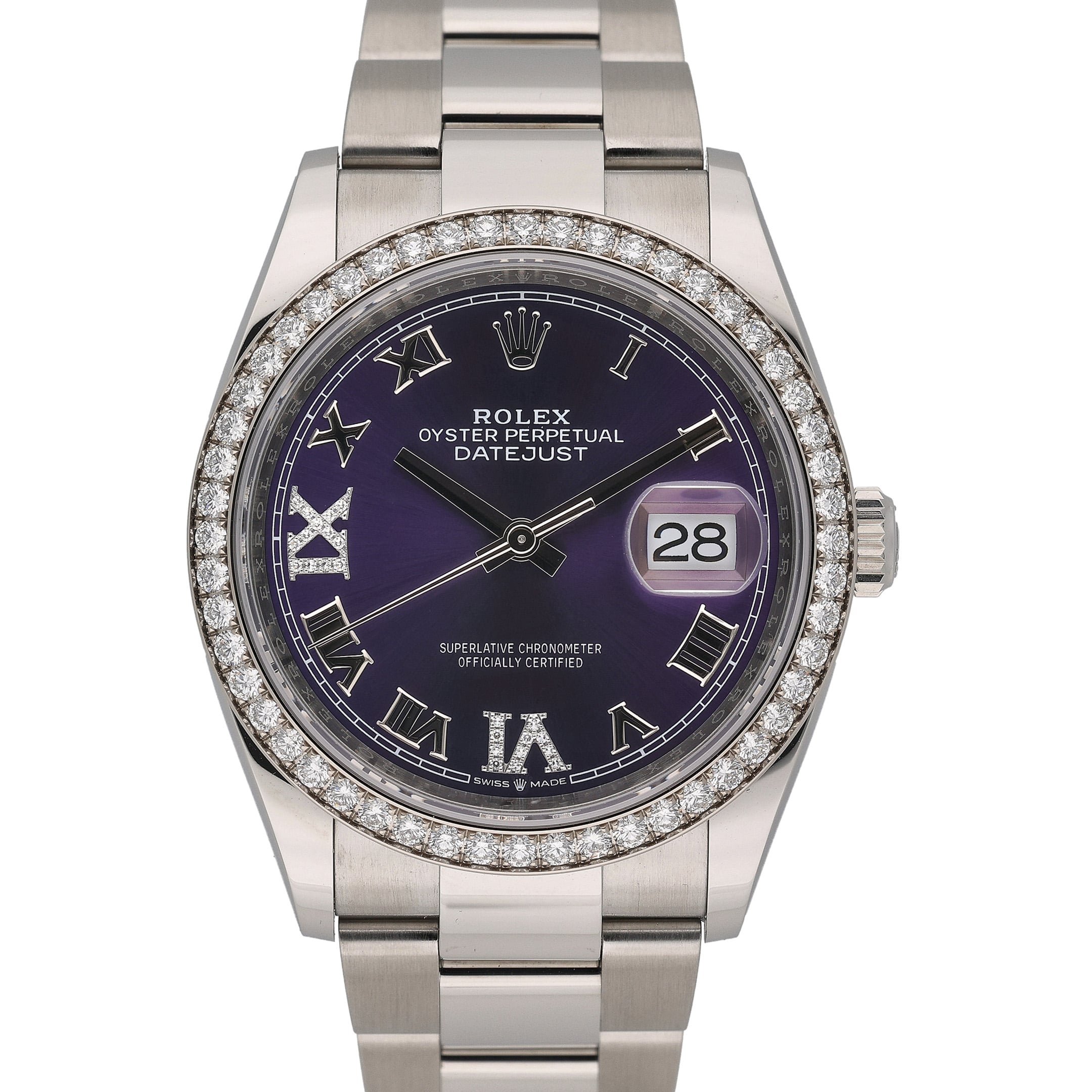 ROLEX DATEJUST 36 126284RBR - SKU: 50265 - BQ Watches