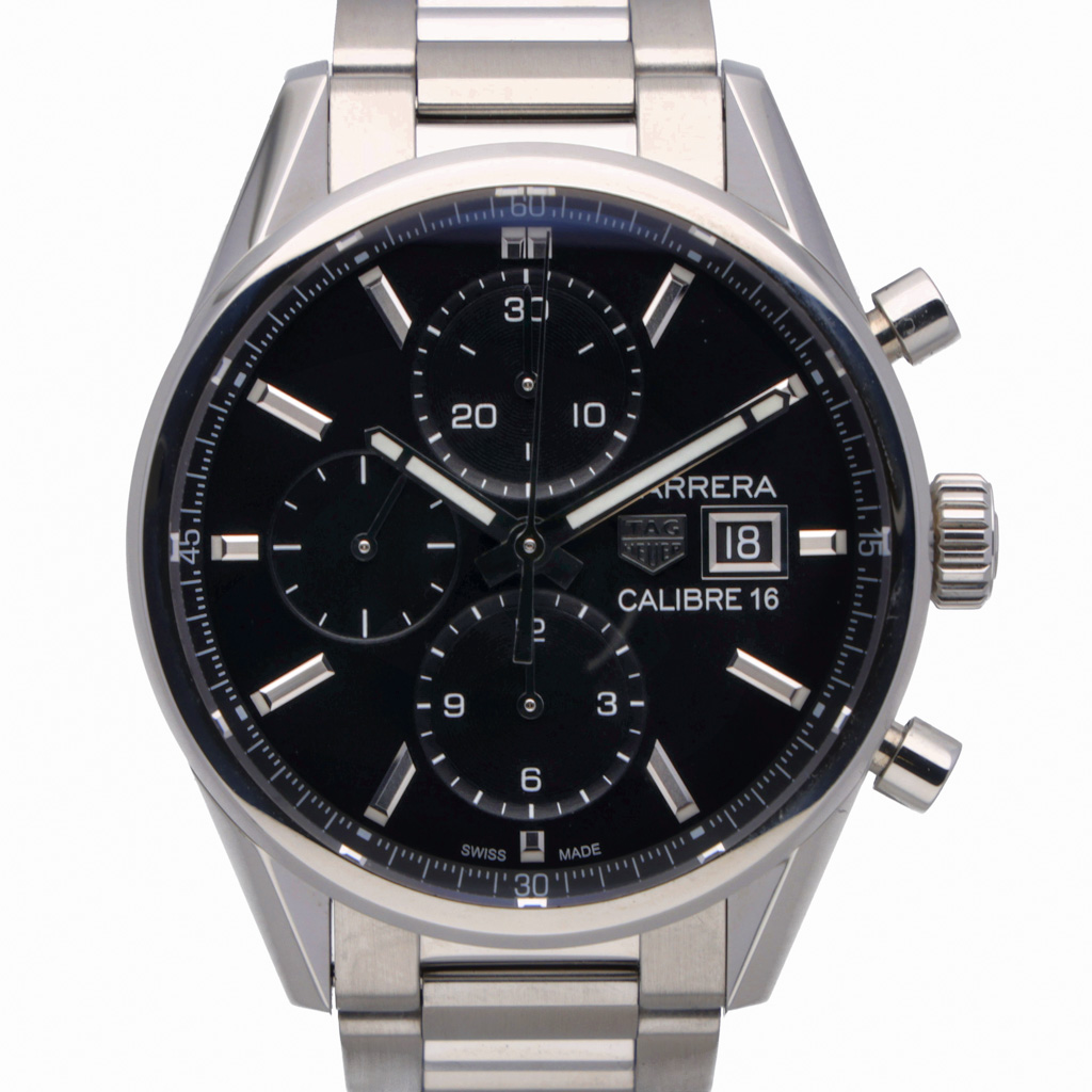 TAG HEUER CARRERA CALIBRE 16 CBK2110 - SKU: 45560 - BQ Watches
