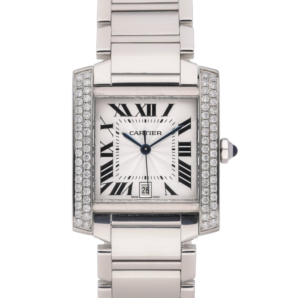 CARTIER TANK FRANCAISE 2302 - SKU: 47438 - BQ Watches