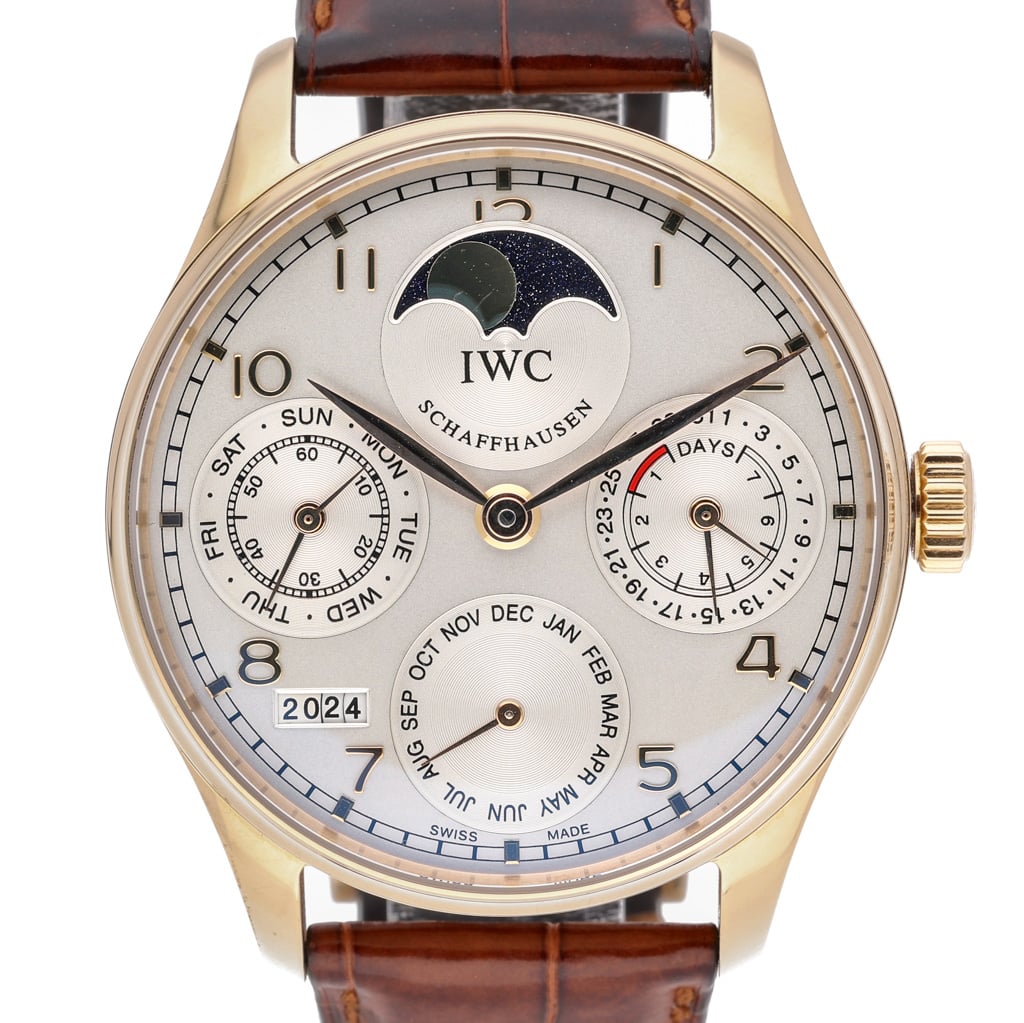 IWC PORTUGIESER PERPETUAL CALENDAR IW503302 - SKU: 44843 - BQ Watches