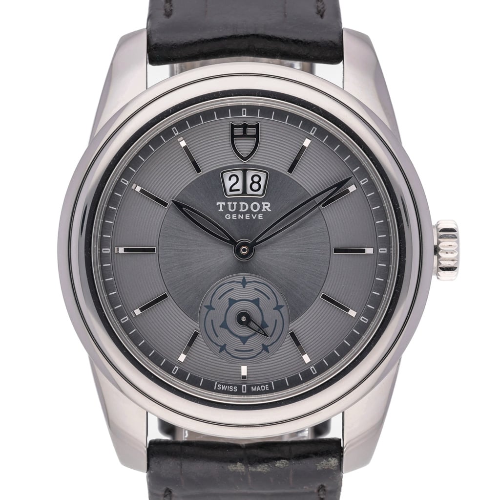 TUDOR GLAMOUR DOUBLE DATE 57000 - SKU: 48168 - BQ Watches