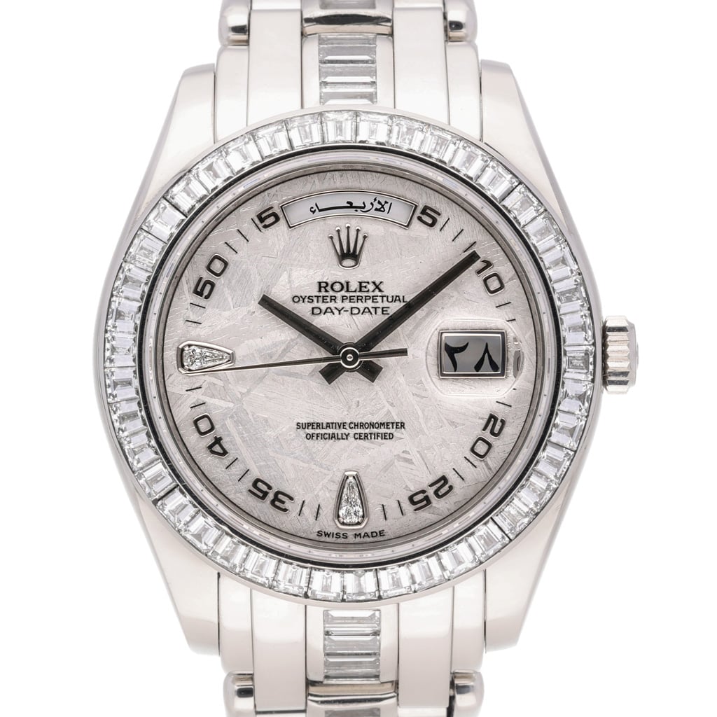 ROLEX DAY-DATE MASTERPIECE 18956 - SKU: 46986 - BQ Watches