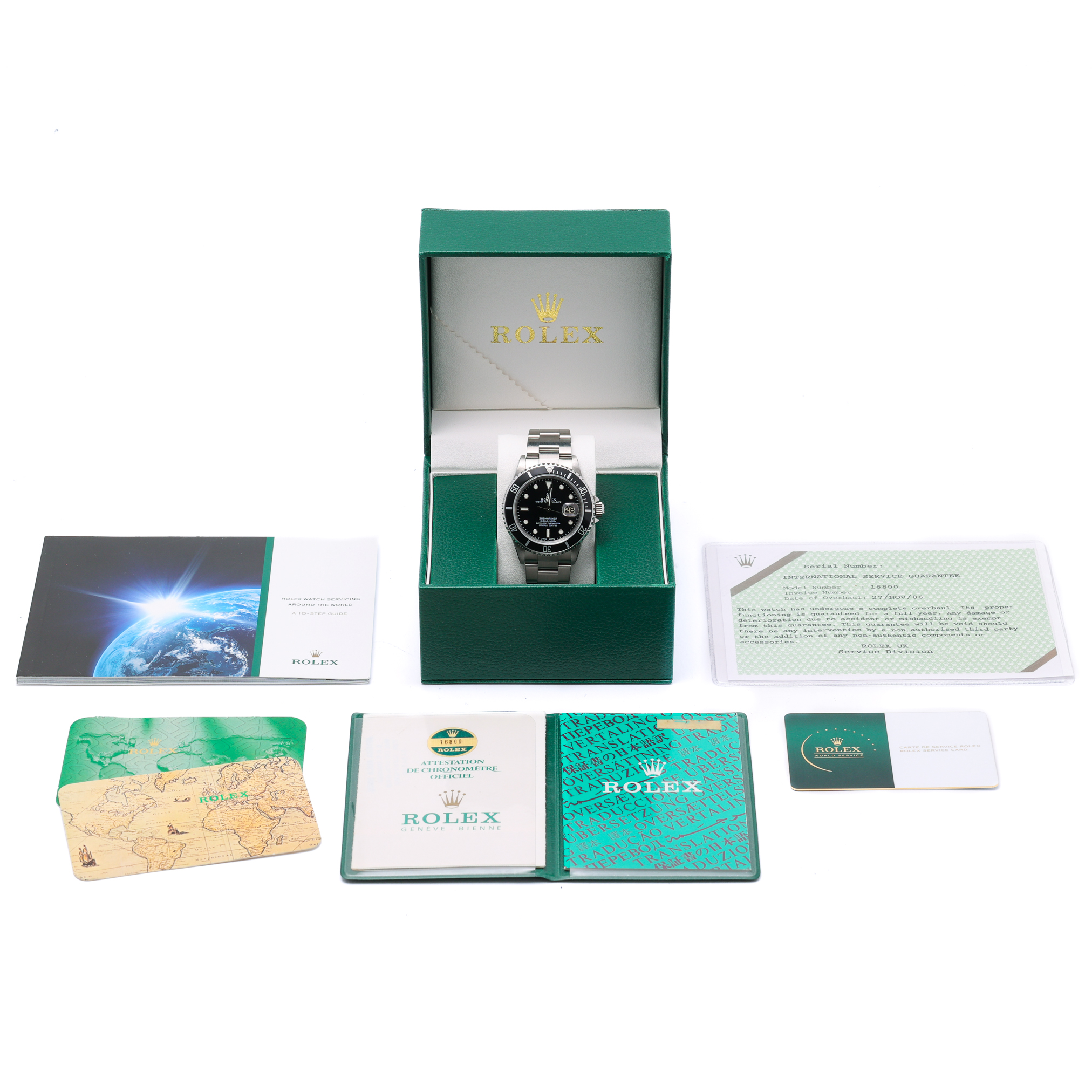 ROLEX SUBMARINER 16800 - SKU: 50549 - BQ Watches